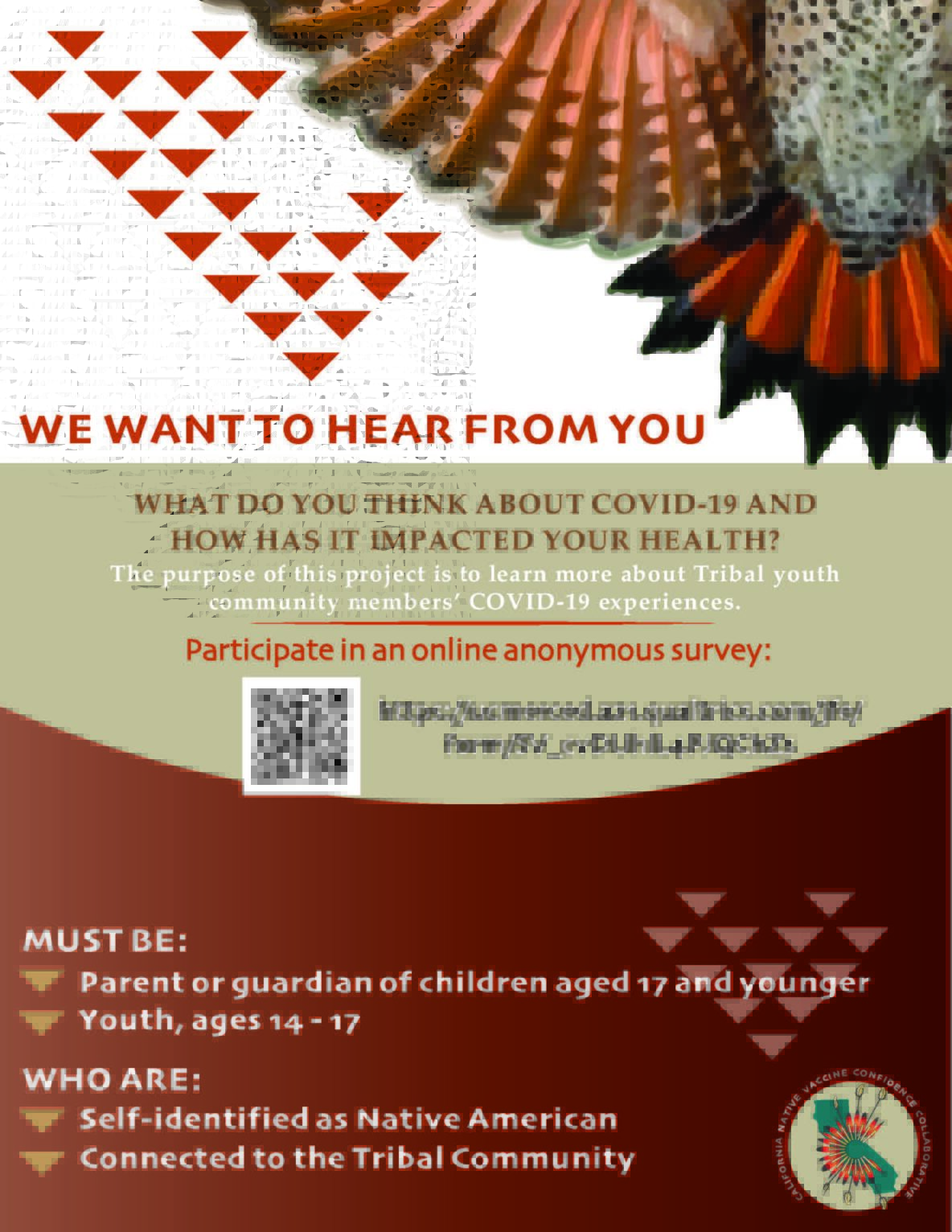 Native Youth Health Survey about COVID Impact - Pit River Health Services
